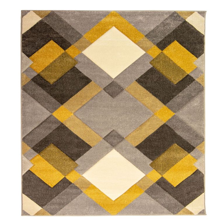 Tapete de Área Gris / Ocre Nimbus 120 X 170 cm GENERICO | Falabella ...