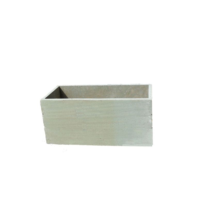 Matera Plástica Rectangular Lisa 100X30X30Cm Concreto LAYCO | Falabella ...