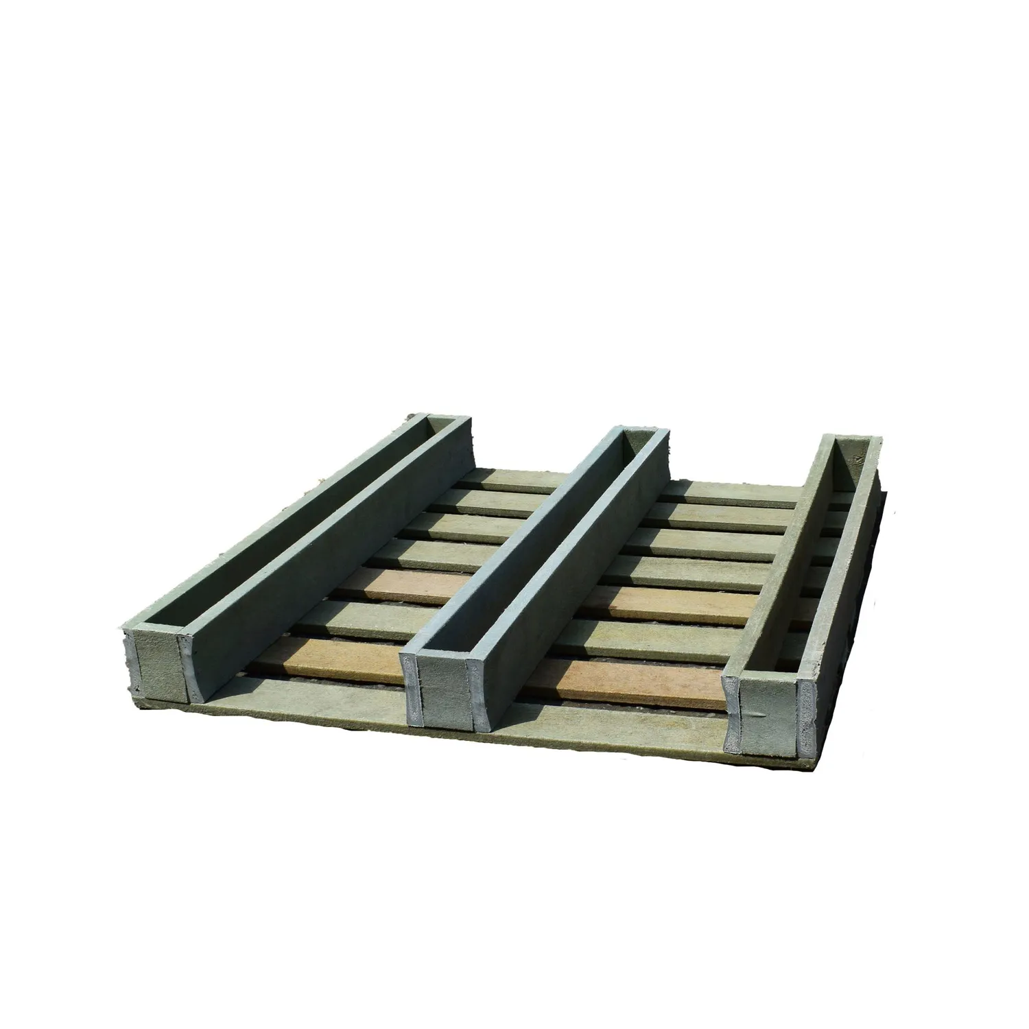 Estiba Madera Plástica 120x100x15cm 6Vigas 8Tablas - Homecenter.com.co