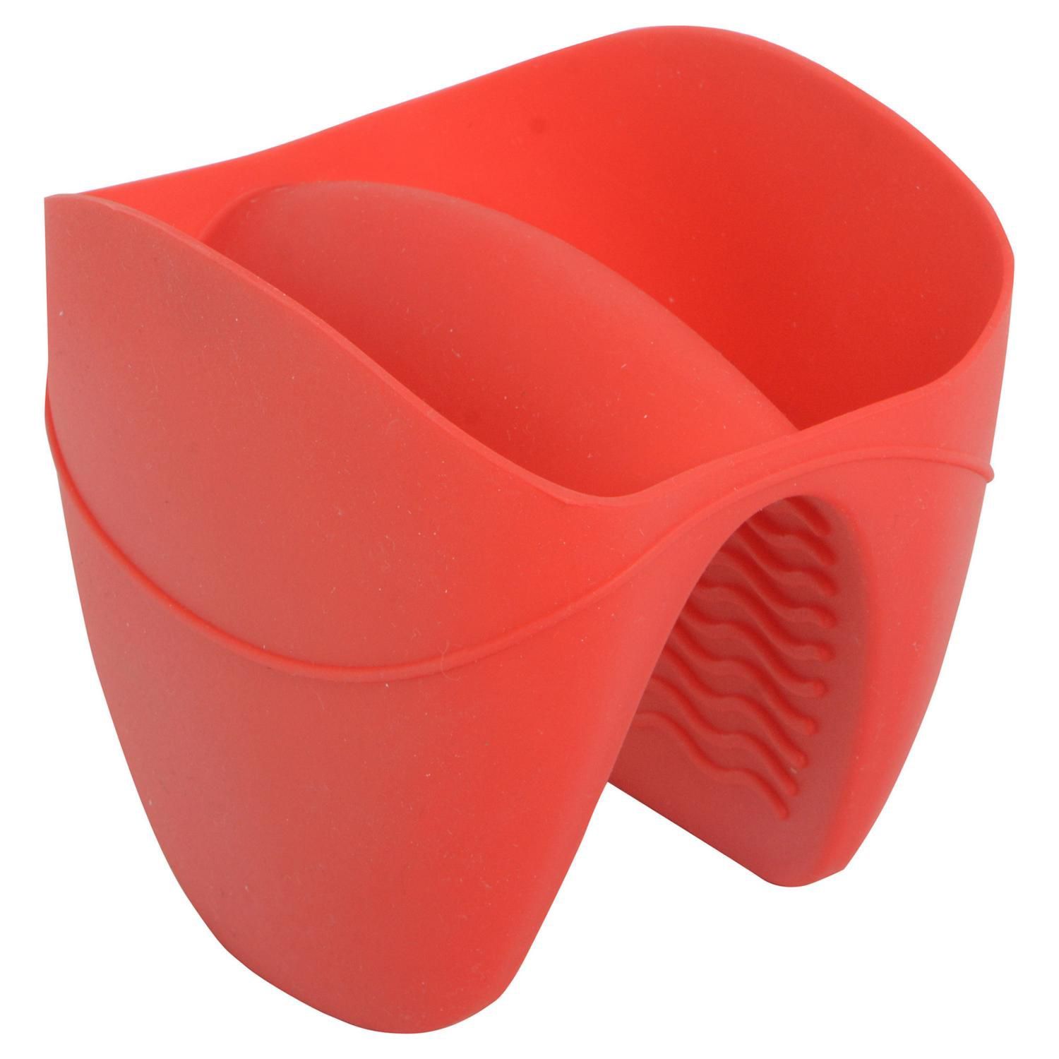 Coge Olla Silicona Rojo - Homecenter.com.co