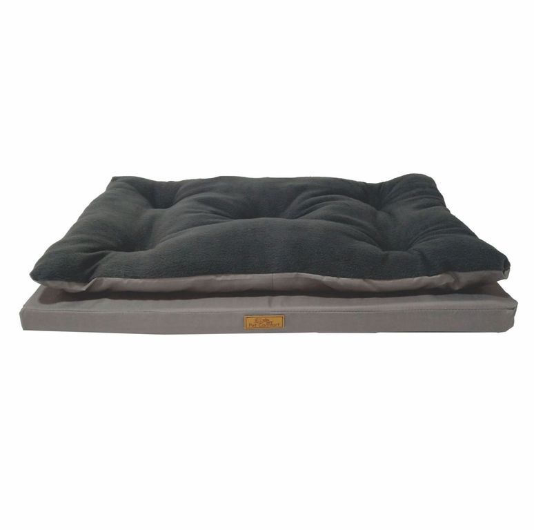 Colchón Para Perro Ortopédico 100x75x78cm Gigante Gris Pet Comfort PET ...