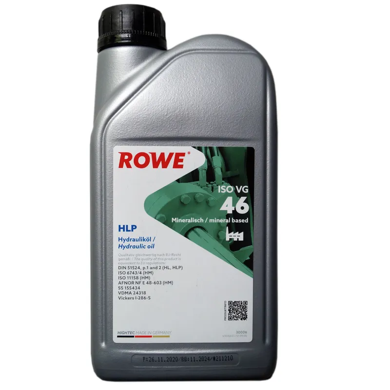 Aceite Hidráulico Hlp Iso 46 x 1 Litro Rowe ROWE | falabella.com