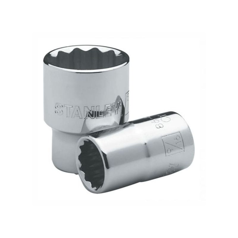 Dado Cubo Estándar Encastre 1/2 Pulgada x 3/8 Pulgadas Stanley STANLEY | falabella.com