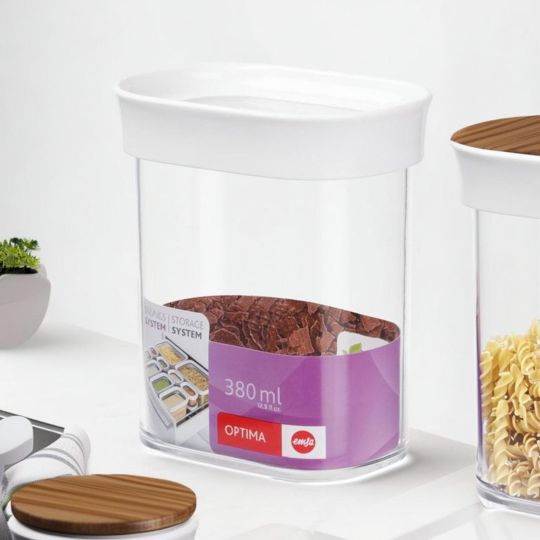 Recipiente 0.38 Litros Rectangular Optima TEFAL | Falabella Colombia