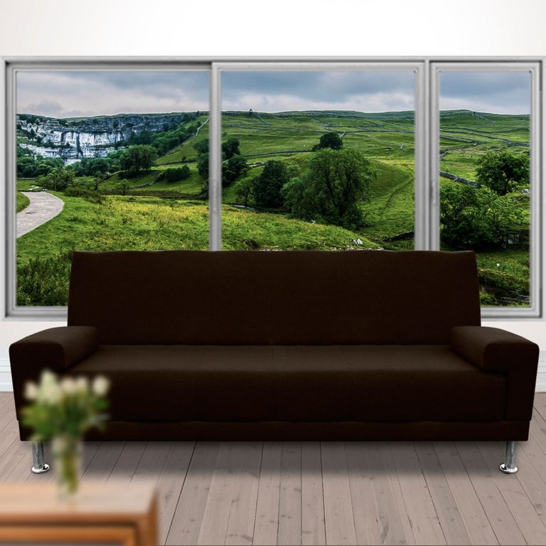 Sofá Cama Tetris Microfibra Café MAGIC CLASS | falabella.com