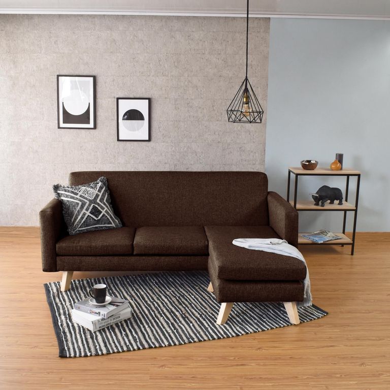 Sala Burdeos en Tela Chocolate HOGAR VENECIA | falabella.com