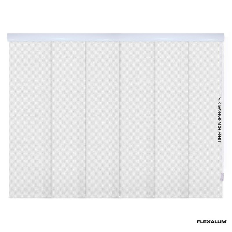 Panel Oriental Solar 3 Blanco A La Medida Ancho Entre 280.5-300 Cm Alto Entre 220.5-240 Cm ...