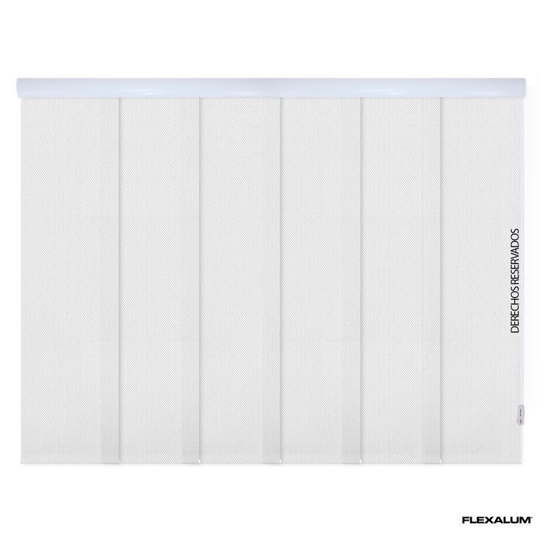 Panel Oriental Solar 3 Blanco A La Medida Ancho Entre 280.5-300 Cm Alto ...