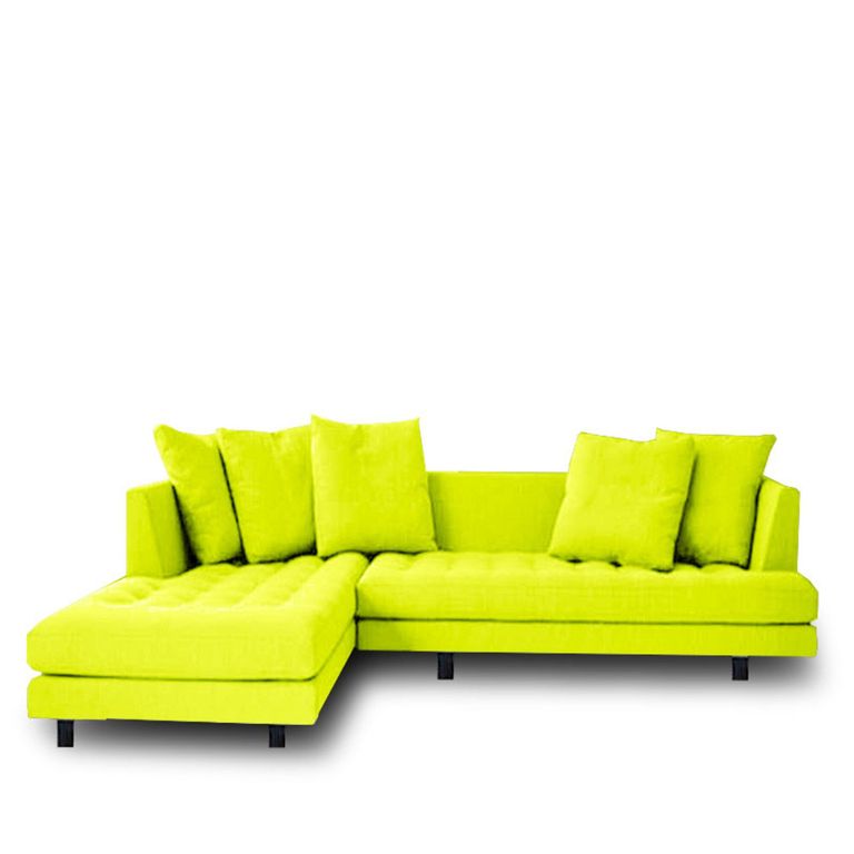 Sala Moderna Omaha Microfibra Verde MAGIC CLASS | falabella.com