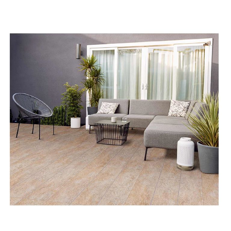 Piso Cerámico Sion Beige Cd 55.2x55.2cm Caja 1.52 m2 Corona CORONA ...