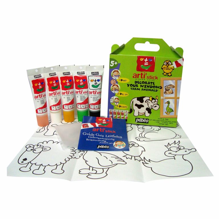Kit Artistick Animales Granga 5 Tubos X 75 Ml PEBEO | falabella.com