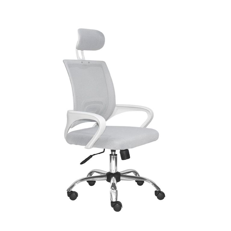 Silla Escritorio Gris-Bl con Cabecero Atlantis Inter BONNO | falabella.com