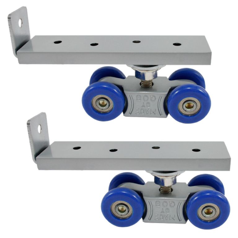 Rodachina tipo patin p/riel closet Jgo 2 Pz con torni DISCOVER ...