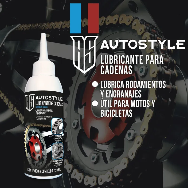 Lubricante De Cadena 120 Ml AUTOSTYLE | falabella.com