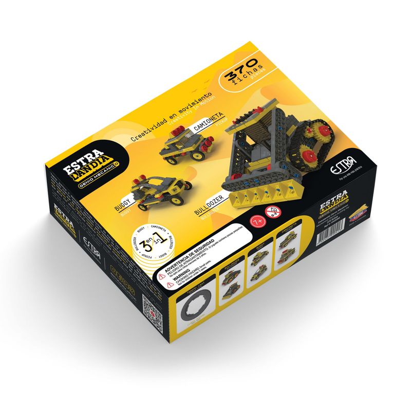 Juego Estralandia Genio Mecánico 370 Fichas ESTRA | falabella.com