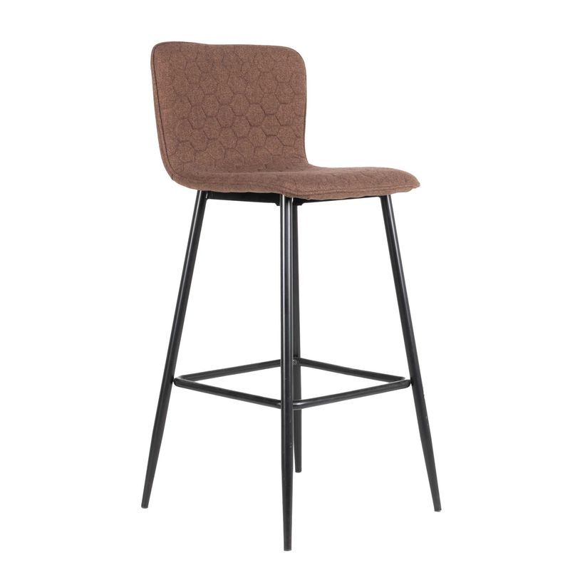 Silla Bar Con Apoya Pies Debby 101.5X41.5X41 Café MUEBLES FIOTTI ...