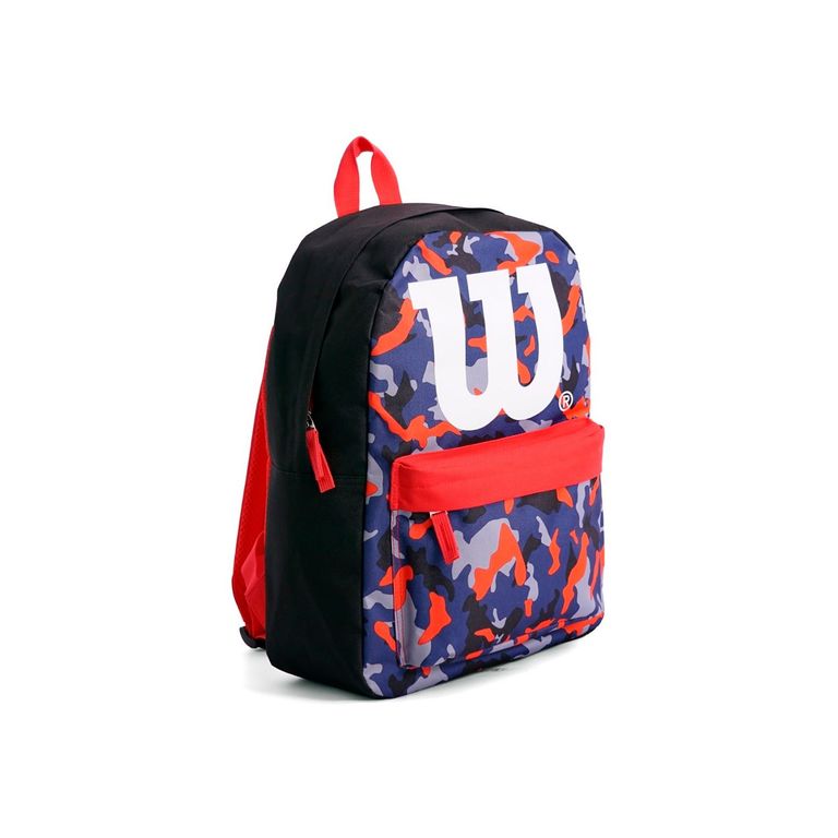 Morral Escolar Camo Rojo WILSON | falabella.com