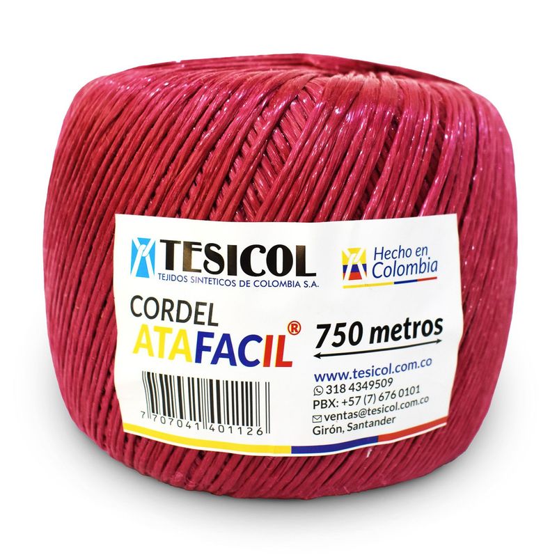 Hilo P.P Atafacil*750 Mt Ovillo Rojo TESICOL | falabella.com
