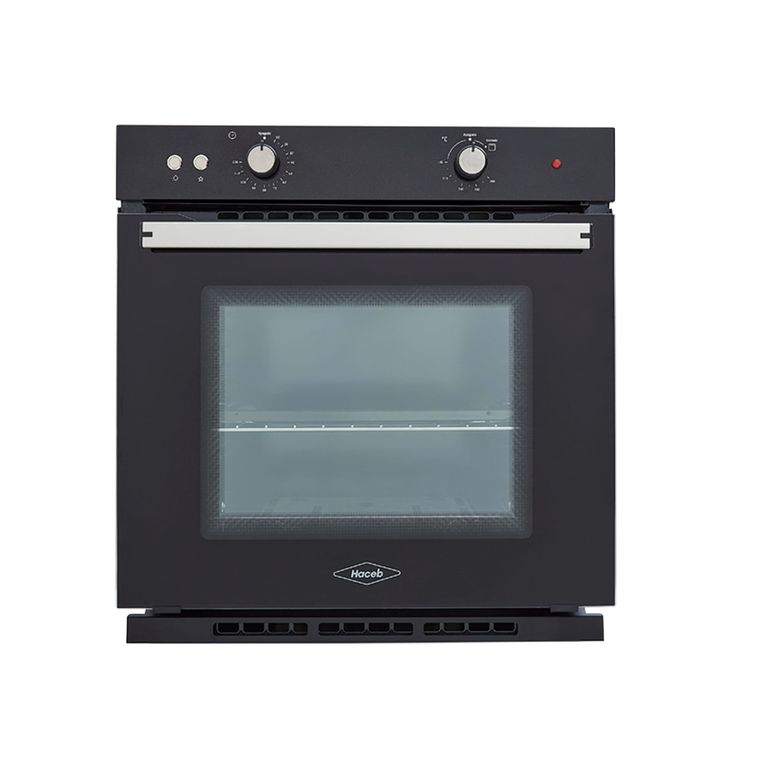 Horno Empotrable Mixto 60 cm Gas Natural Negro HACEB | falabella.com