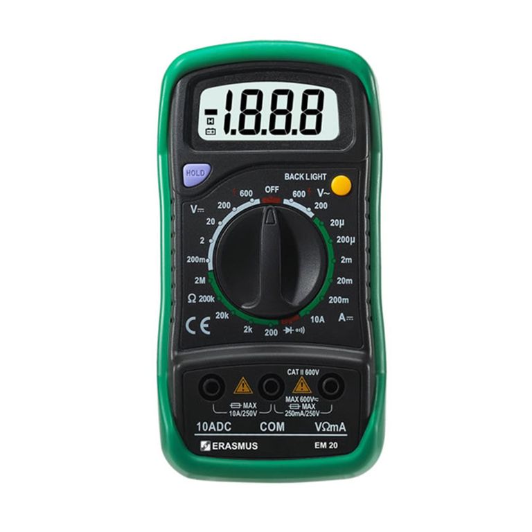 Multímetro Digital Cat Ii 600V ERASMUS INSTRUMENTS | Falabella Colombia