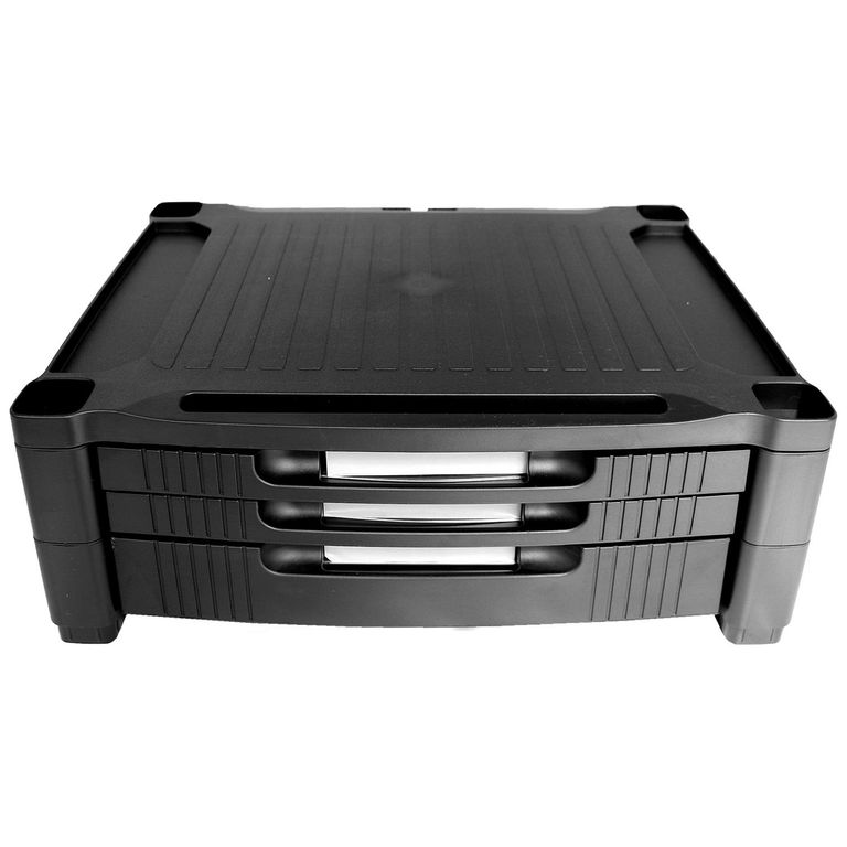 Base Para PC 3 Cajones 3 Alturas Negro MYVO | falabella.com