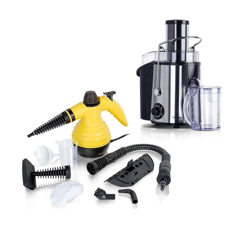 Limpiador a Vapor + Extractor Frutas Verduras ENERGY PLUS | falabella.com