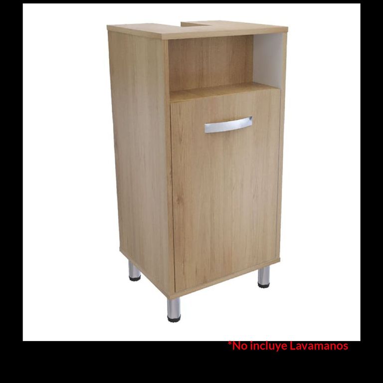 Mueble a Piso para Lavamanos Ray 83.3X40X35.2 cm Rovere. No incluye ...