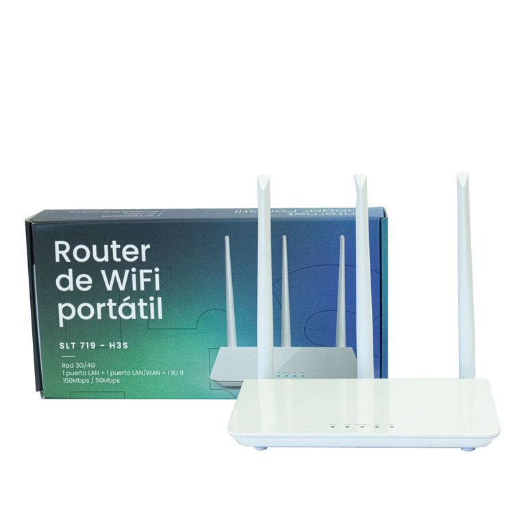 Router Portátil 3G/4G LTE con Línea Telefónica H3S | falabella.com
