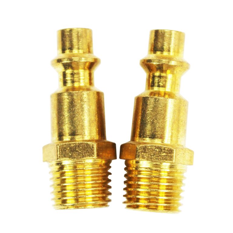 Conector Macho 1/4-pulg Equipo Neumático x2Pzs Ubermann UBERMANN ...