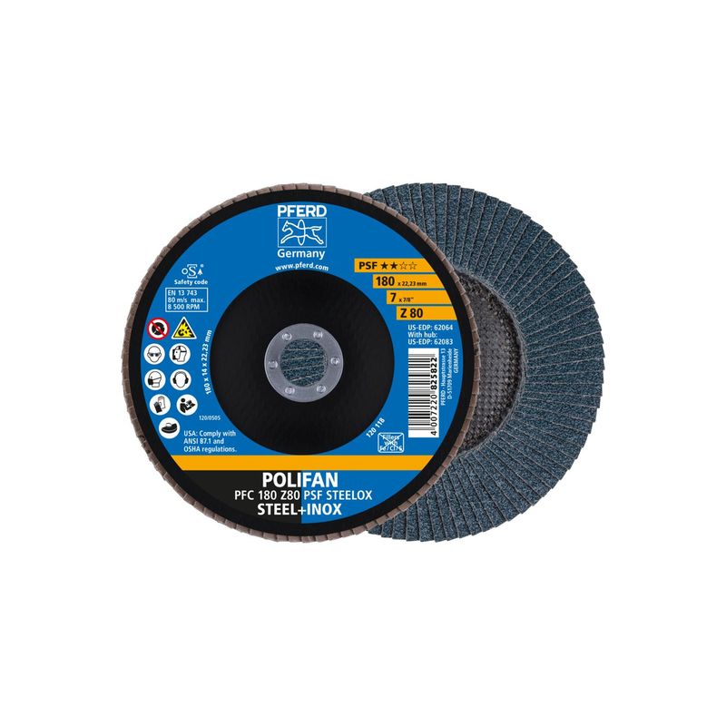 Caja Polifan X 10 Unidades PFC 7'' Z 80 Psf Steelox PFERD | falabella.com