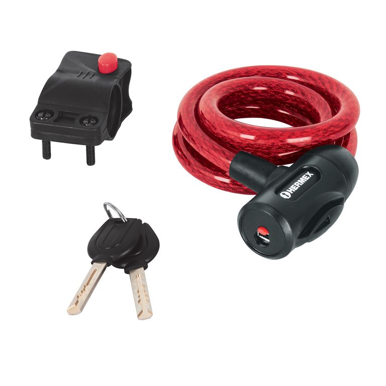 Guaya De Seguridad De 1 M X 12 Mm, Incluye Portacandado HERMEX ...