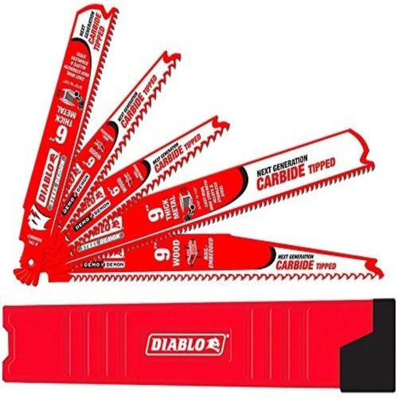 Hojas de Carburo para Sierra Sable X 5 Piezas DIABLO | falabella.com