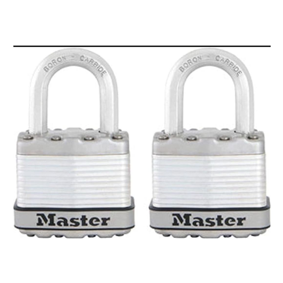 Set x 2 Candados Acero Inoxidable 44mm Master Lock - Homecenter.com.co