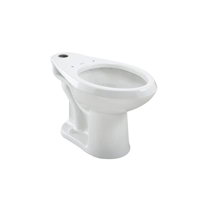 Taza de Inodoro Univ Alargado Color Blanco de 41.91 cm AMERICAN ...