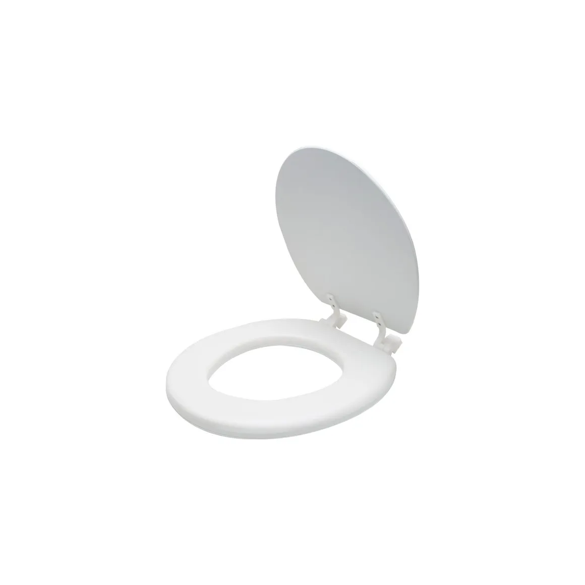 Asiento De Inodoro Redondo Suave Color Blanco - Homecenter.com.co