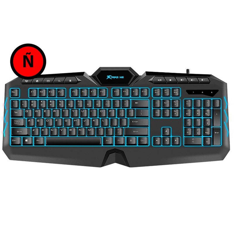 Teclado PC Gamer Membrana 7 Colores XTRIKE ME | falabella.com