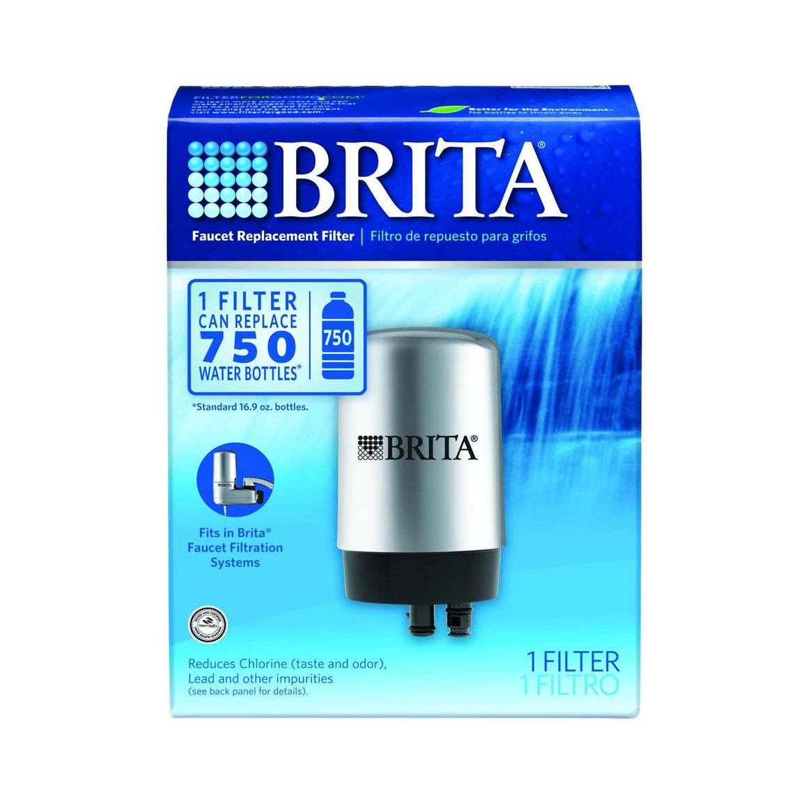 Filtro de Agua Brita Para Grifo Con Cartucho de Alto Rendimiento ...