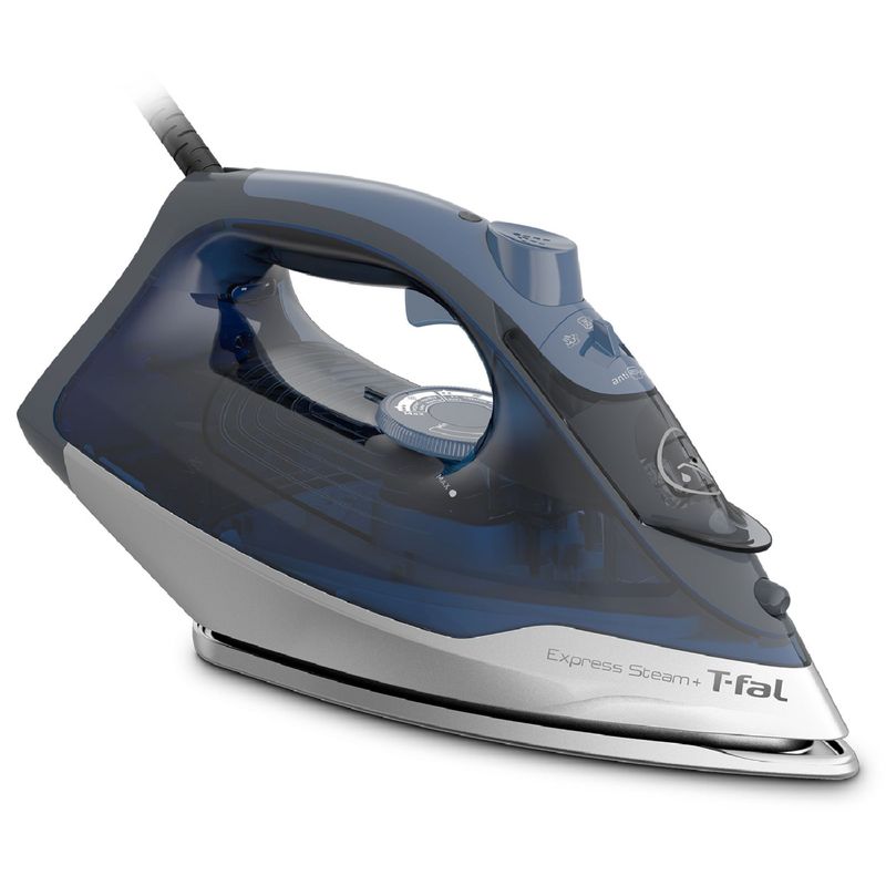 Plancha a Vapor Express Steam Negro/Azul TEFAL | falabella.com