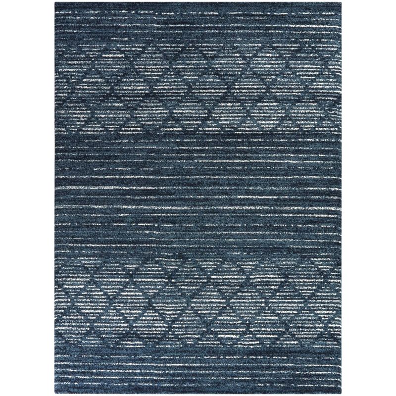 Tapete de Área Madera 160 X 213 cm Azul BALTA | falabella.com