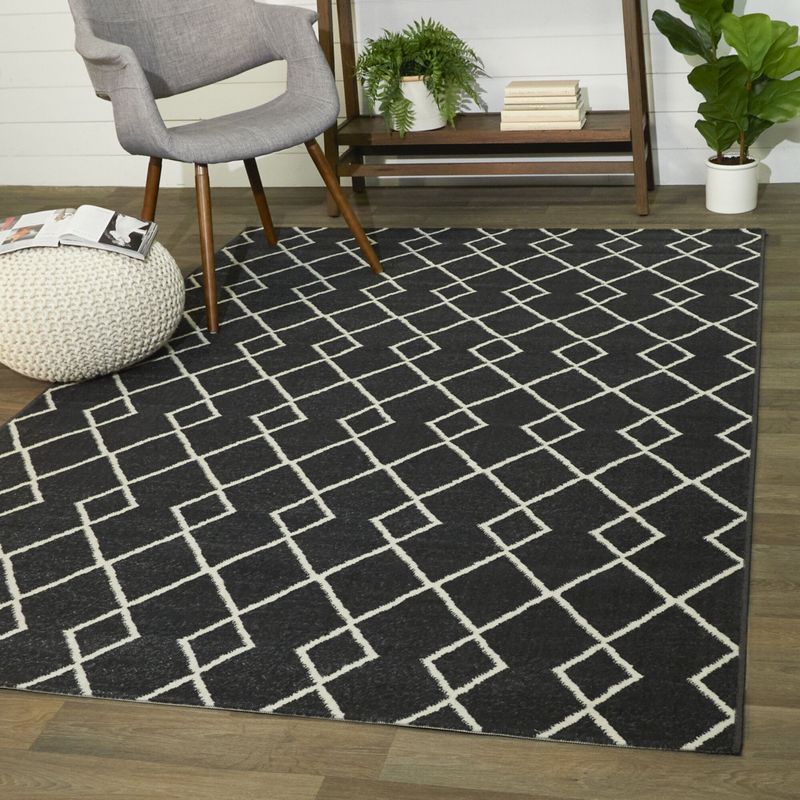 Tapete de Área Cora 240 X 305 cm Negro BALTA | falabella.com