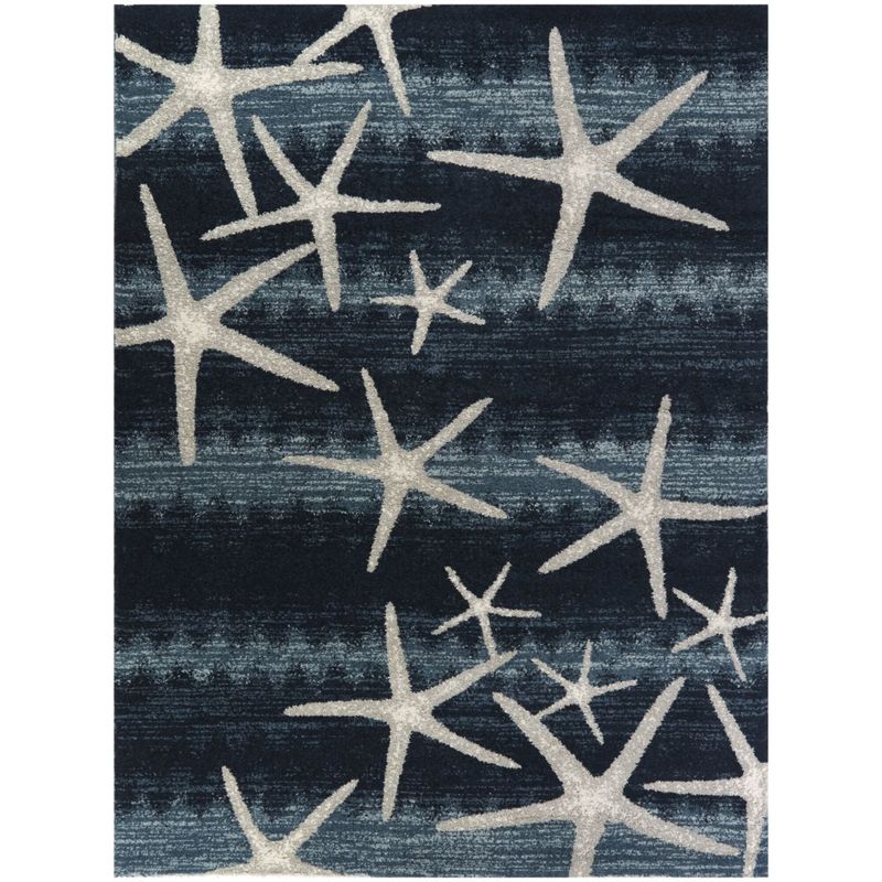 Tapete de Área Martín 200 X 275 cm Azul Oscuro BALTA | falabella.com