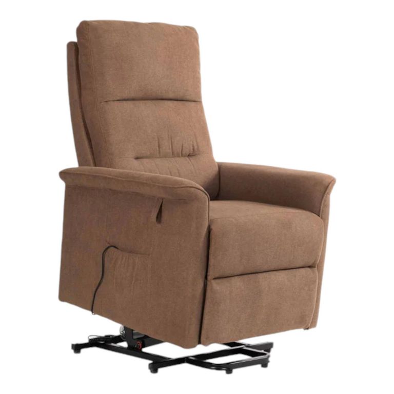 Silla Reclinable 1 Puesto Eléctrica Café Jaara MUEBLES FIOTTI ...