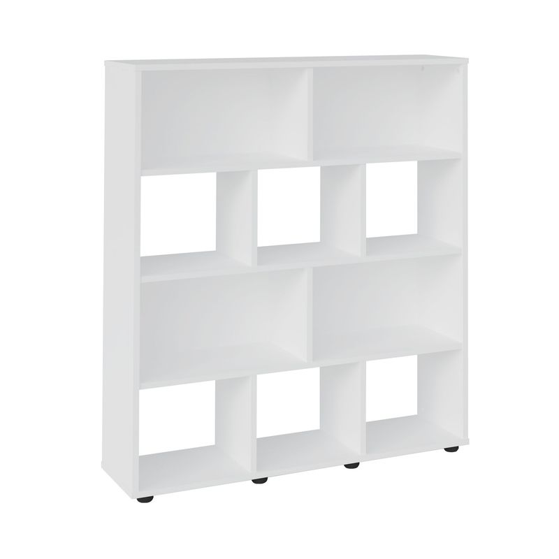 Biblioteca Librero Mdf 109X91X25 Blanco BERTOLINI | falabella.com