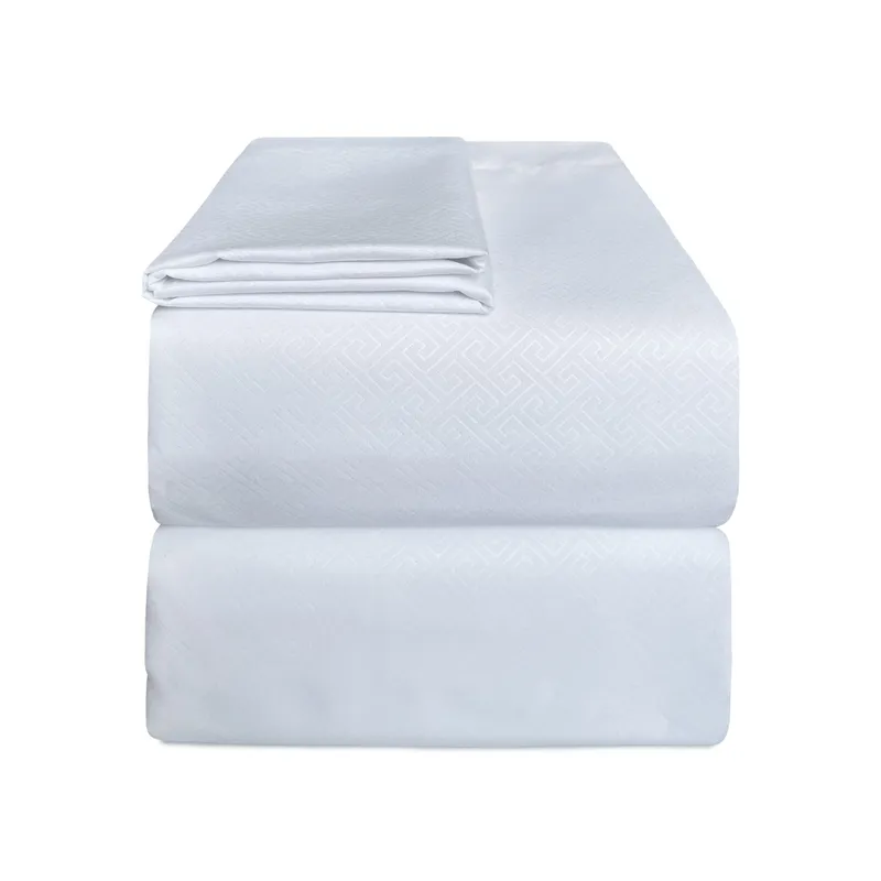 Juego Sabana King Microfibra Embozada Blanca | falabella.com