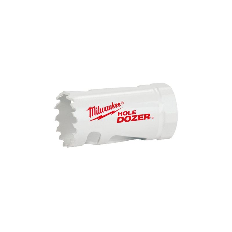 Sierra Perforadora Milwaukee Hole Dozer Bimetal con Dientes Rip Guard ...