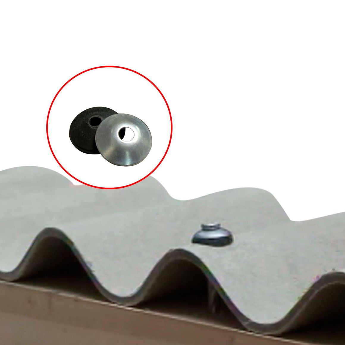Arandela Acero + Pvc 12X35 4 Undidades Fixser - Homecenter.com.co