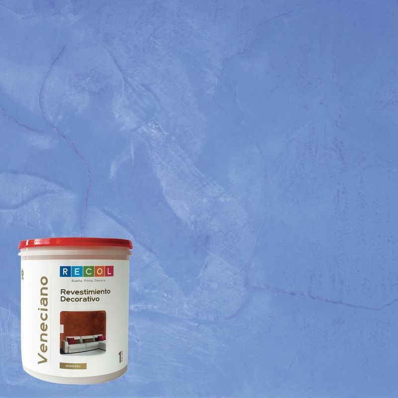Veneciano para Interior Azul Rey Recol 1 galón RECOL | falabella.com
