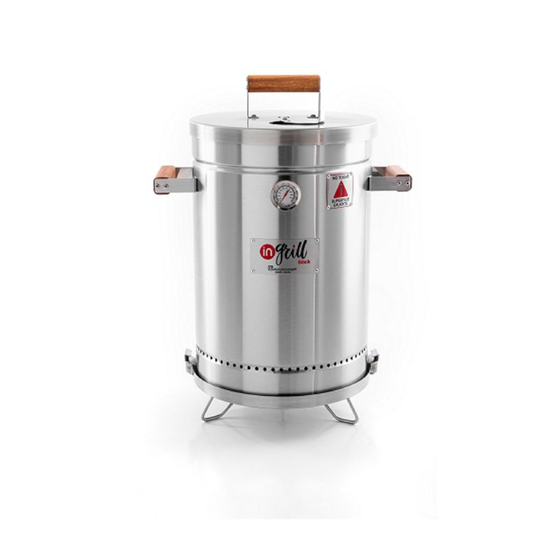 Barril Asador Acero Inoxidable Basik Pequeño IN GRILL | falabella.com