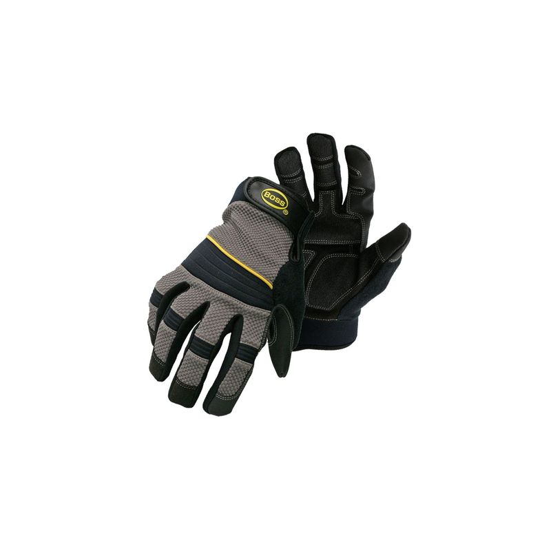 Guantes de PVC Boss XL con Diseño de Trabajo Profesional y Ajuste ...