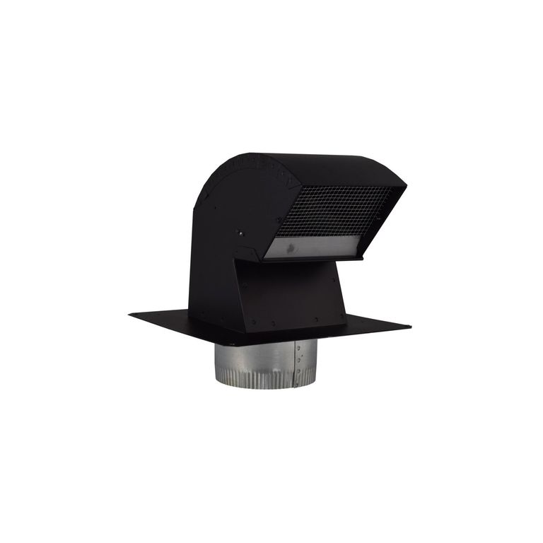 Tapa para Extractor/Ventilación de Techo Color Negro X 15.24 cm ...